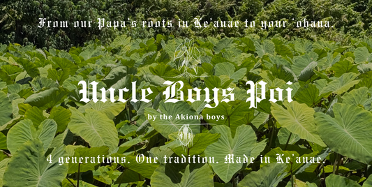The Poi Project: Uncle Boy's Poi – LexBreezy Hawaii