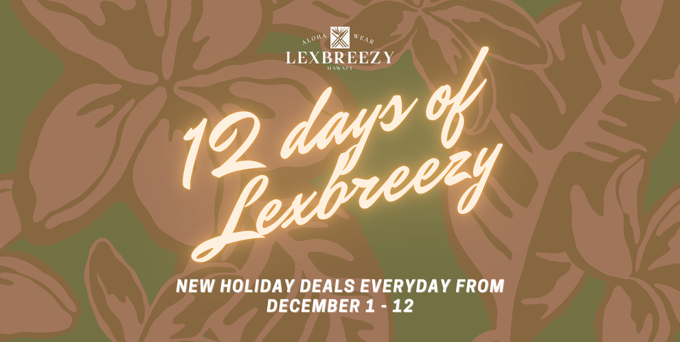 Lexbreezy Hawaii | Hawaiian Print Dress | Aloha Shirts – LexBreezy Hawaii